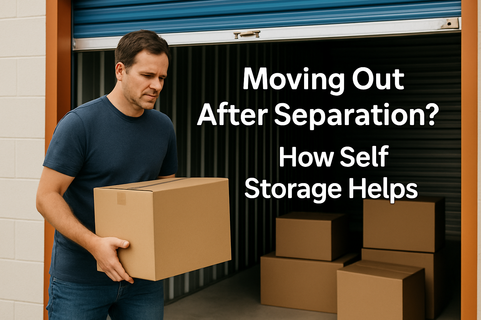 Moving Out After Separation - Laing Self Storage